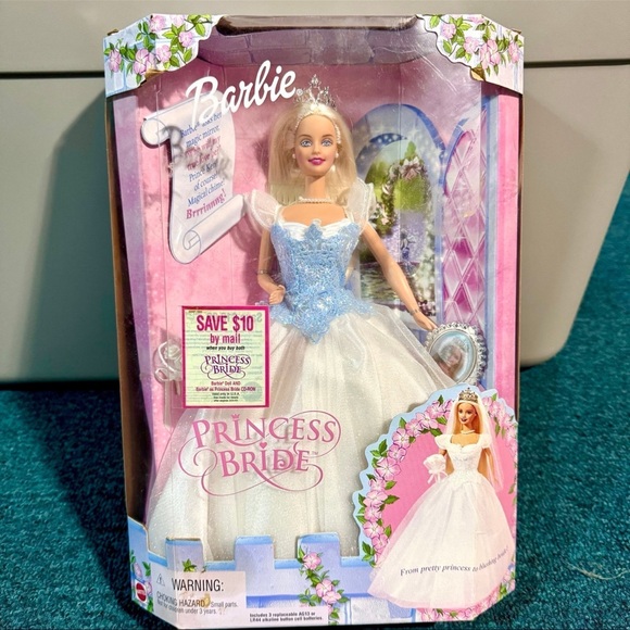 Barbie | Toys | Vintage New Princess Bride Barbie Doll Mattel 2825 ...